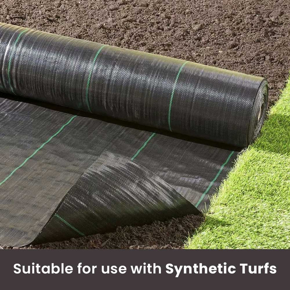 Premium Weed Control Mat | Black - 3.66m x 50m - WeedMat